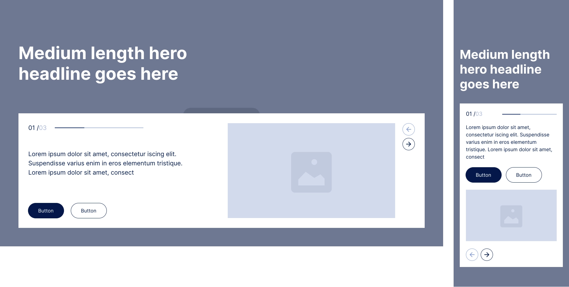 Hero Section 8 | Figma Component Library