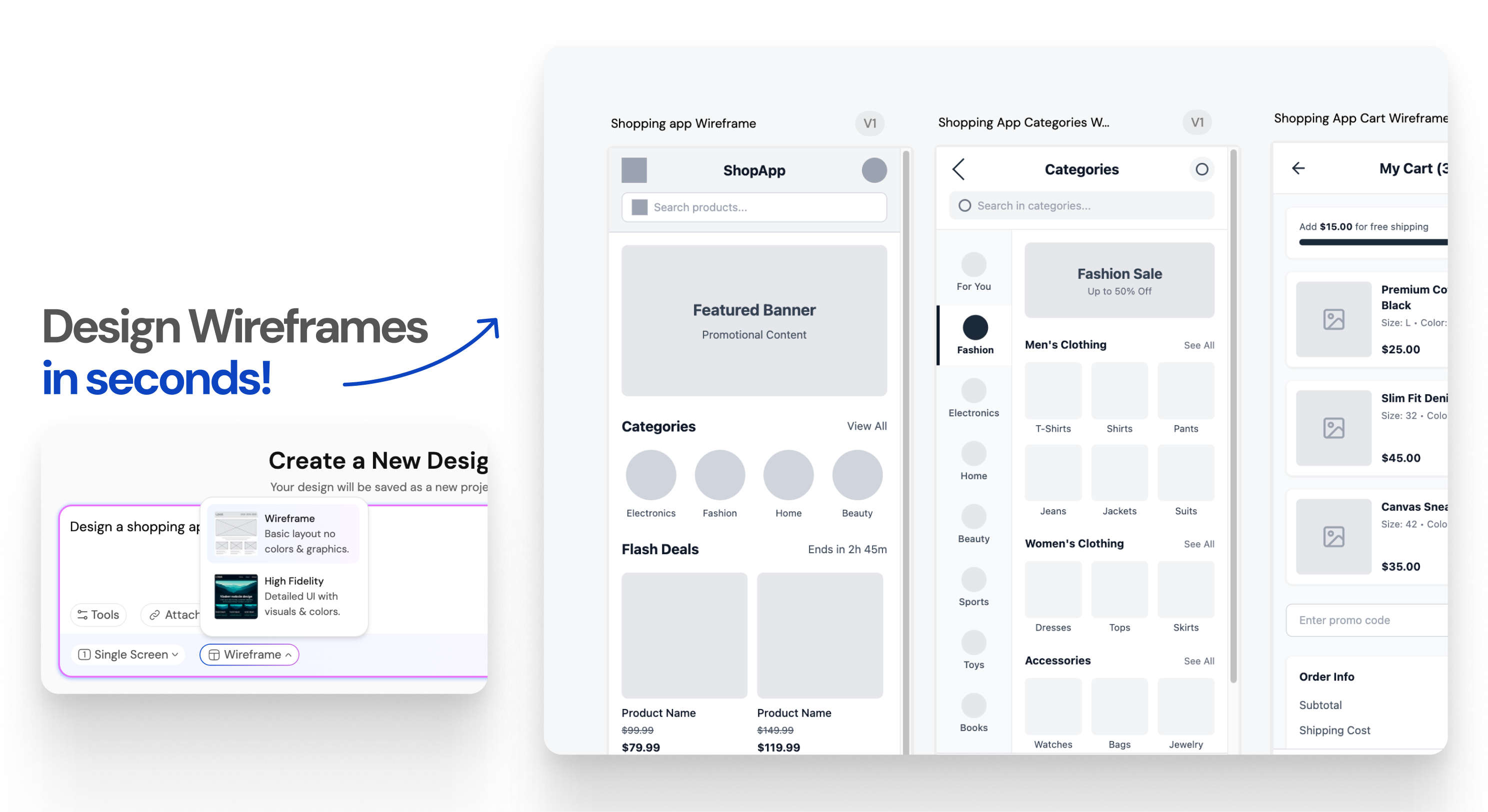 AI Wireframe Generator Free Website Wireframe Tool | UXMagic